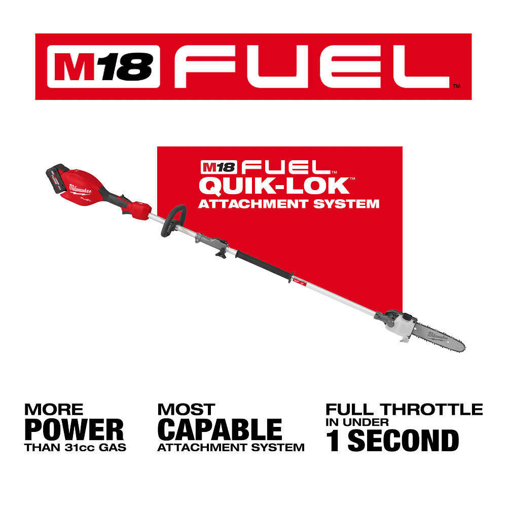 Milwaukee 3016-21PS M18 FUEL 18V Pole Saw w/ QUIK-LOK Kit – MaxTool