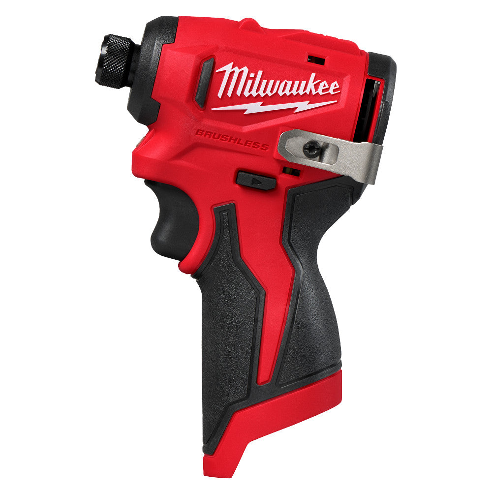 Milwaukee 3450-20 M12 12V 1/4" Subcompact Brushless Hex Impact Driver – MaxTool