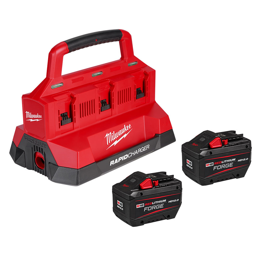 Milwaukee 48-59-1842F M18 REDLITHIUM FORGE HD12.0 Dual Battery Starter ...