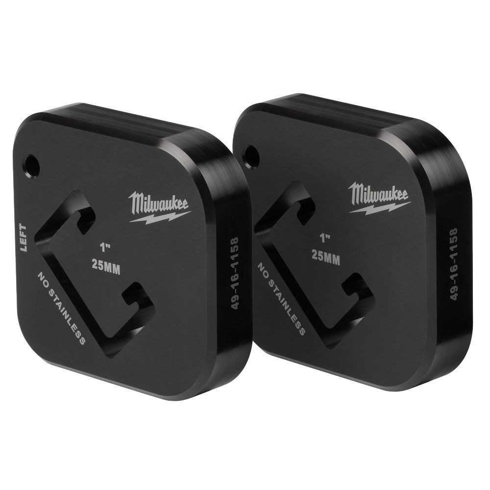 Milwaukee 49-16-1158 1" x 1-5/8" Heavy Duty Single Strut Shearing Dies ...