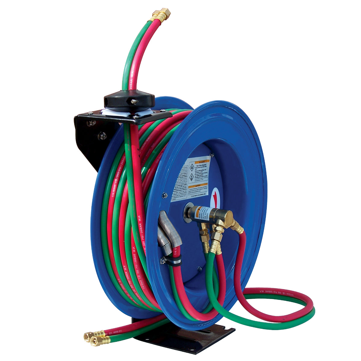 Cyclone Pneumatic CP3100 1/4" x 100' Dual-Hose Twin Welding Welder Ree ...