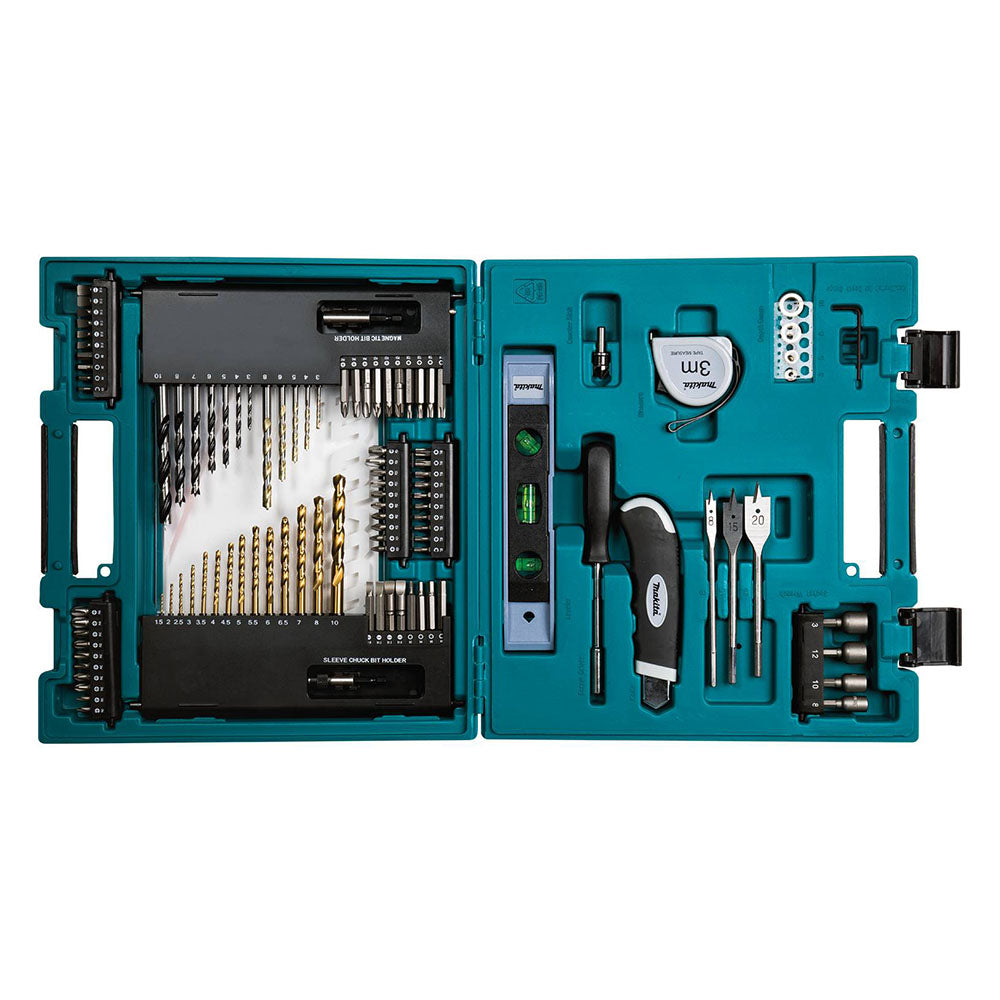 Makita D-31778 Metric Multi Bit and Hand Tool Set w/ Compact Carry Cas ...