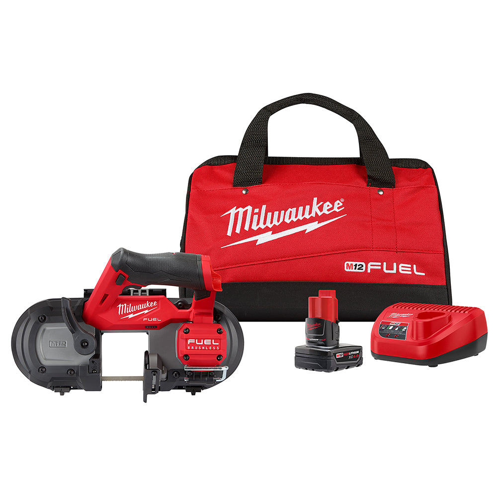Milwaukee 2529-21XC M12 FUEL 12V Cordless Li-Ion Brushless Compact Ban ...