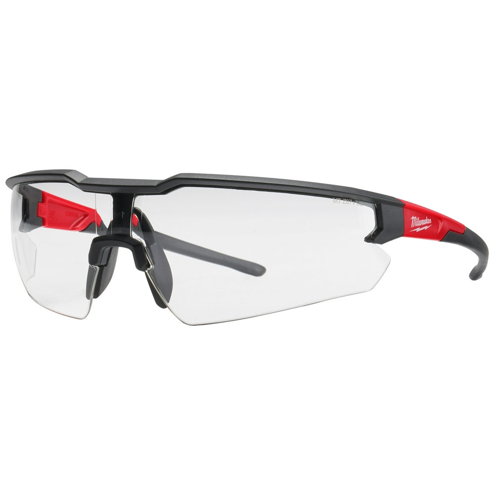 Milwaukee 48-73-2010 Safety Glasses Clear Hard Coat Anti-Scratch Lense ...
