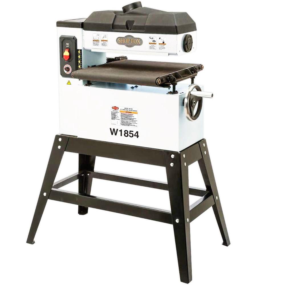 Shop Fox W1854 120-Volt 18-Inch 1.5 HP Variable Speed Feed Open-End Dr ...